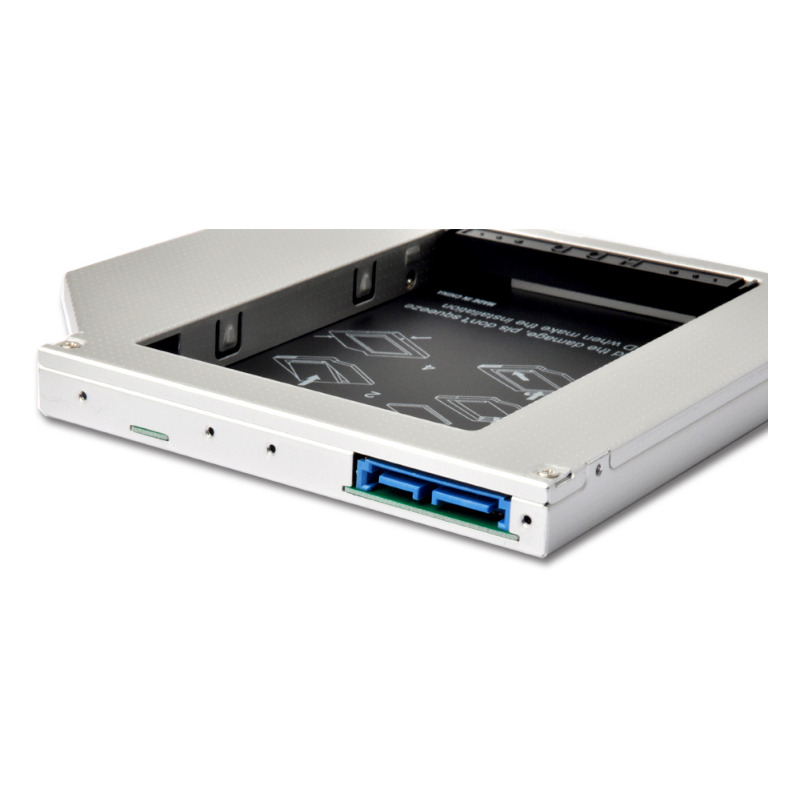 Adaptor HDD Caddy OEM HDD/SSD SATA2 pentru unitati optice de tipul 9 mm ...