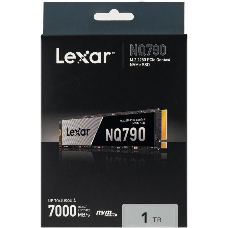 SSD Lexar NQ790 1TB PCI Express 4.0 x4 M.2 2280 - PC Garage