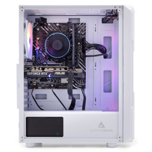 PC Gaming ZMEU Legendar Alb v2, AMD Ryzen 5 5600 3.5GHz, 16GB DDR4, 1TB SSD, RTX 3060 12GB GDDR6 ...