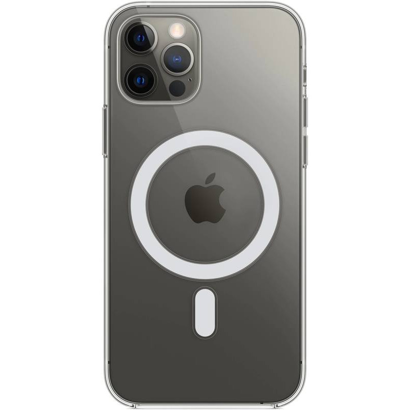 Apple Protectie pentru spate, material silicon, cu MagSafe pentru ...