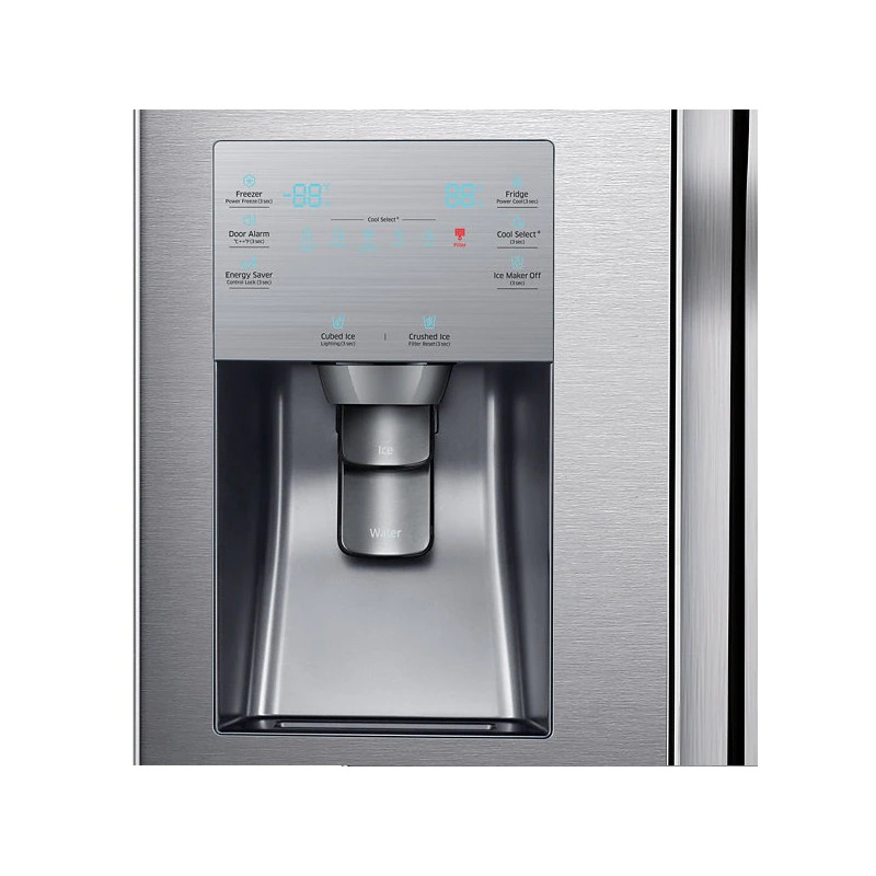 Frigider Side By Side Samsung RF56J9041SR, 616 L, Clasa F, Full NoFrost ...