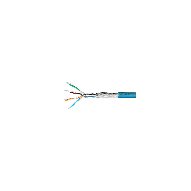 Cablu retea Schrack HSKP4233A1 CAT6a S/FTP Negru - PC Garage