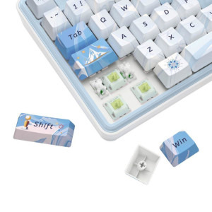 Tastatura Gaming Redragon Star Blade Pro RGB Mint Mambo Switch Mecanica ...