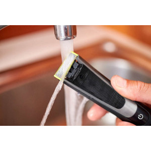 Aparat de ras Philips OneBlade Pro QP6510/64, aparat hibrid pentru ...