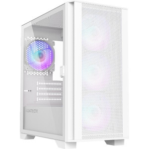 Carcasa Montech AIR 100 RGB white - PC Garage