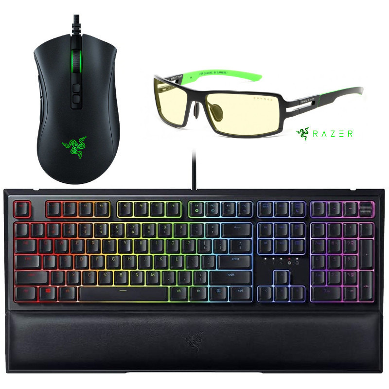Kit Gaming Razer Combo 1: Ornata V2 + DeathAdder V2 + Gunnar RPG ...