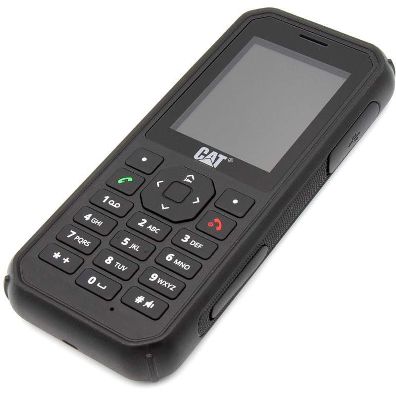 Telefon mobil CAT B40 Dual Sim, 4G, IP68 + IP69, Black, Lanterna 100 ...