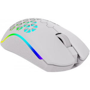 Mouse Gaming AQIRYS Polaris Wireless White - PC Garage