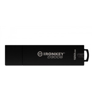 Memorie externa Kingston IronKey D300S 128GB USB 3.0 Black - PC Garage