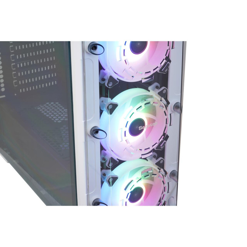Carcasa Segotep Lux II RGB white - PC Garage