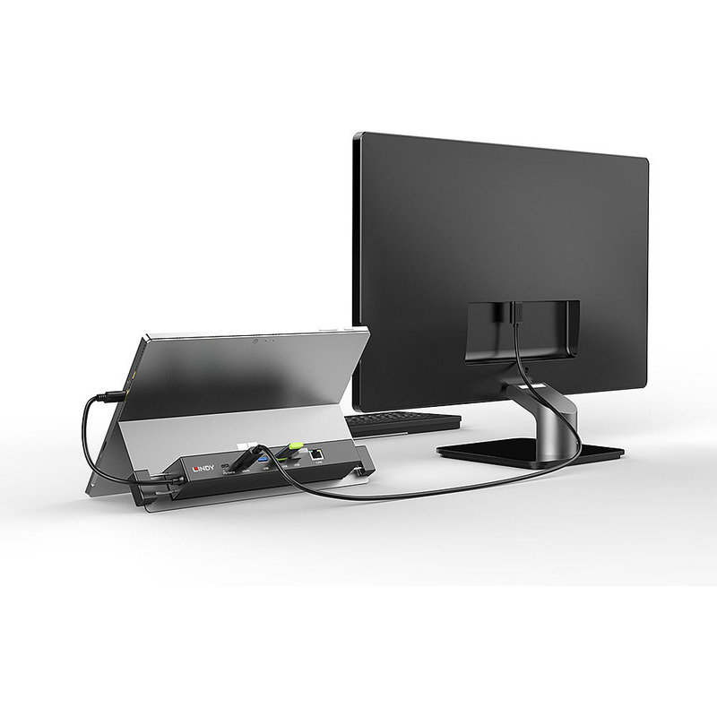 LINDY USB 3.2 Gen 2 Type C Mini Docking Station - HDMI, PD 3.0 100W ...