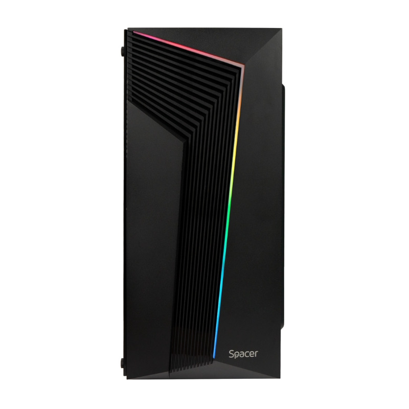 Carcasa Spacer Warrior Black - PC Garage