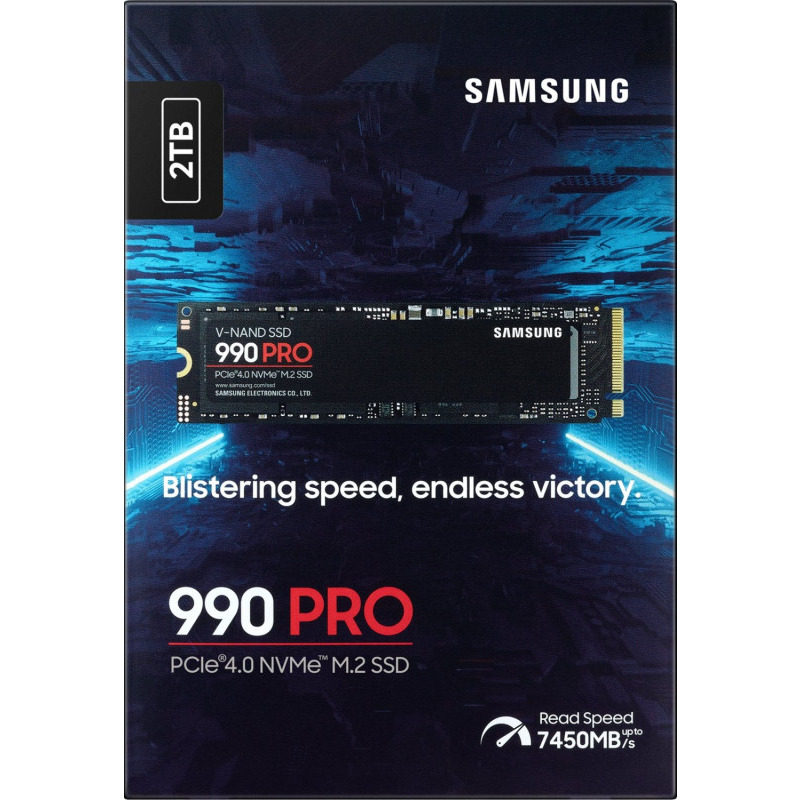 SSD Samsung 990 PRO 2TB PCI Express 4.0 x4 M.2 2280 - PC Garage