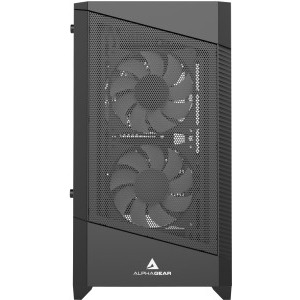 Carcasa ALPHAGEAR Monarch RGB black - PC Garage