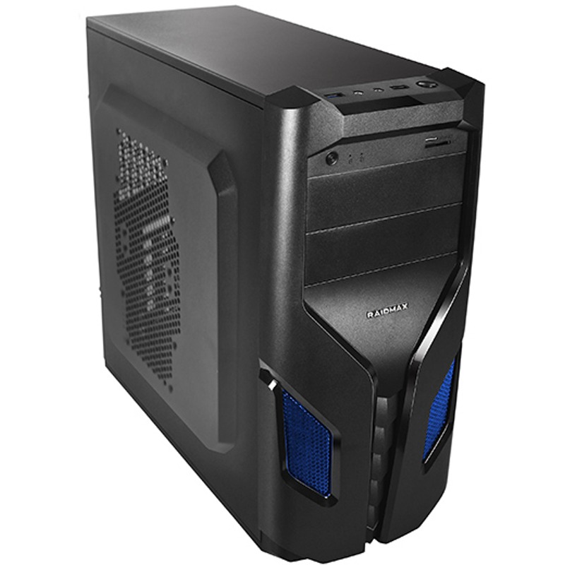 Carcasa RAIDMAX Exo blue - PC Garage