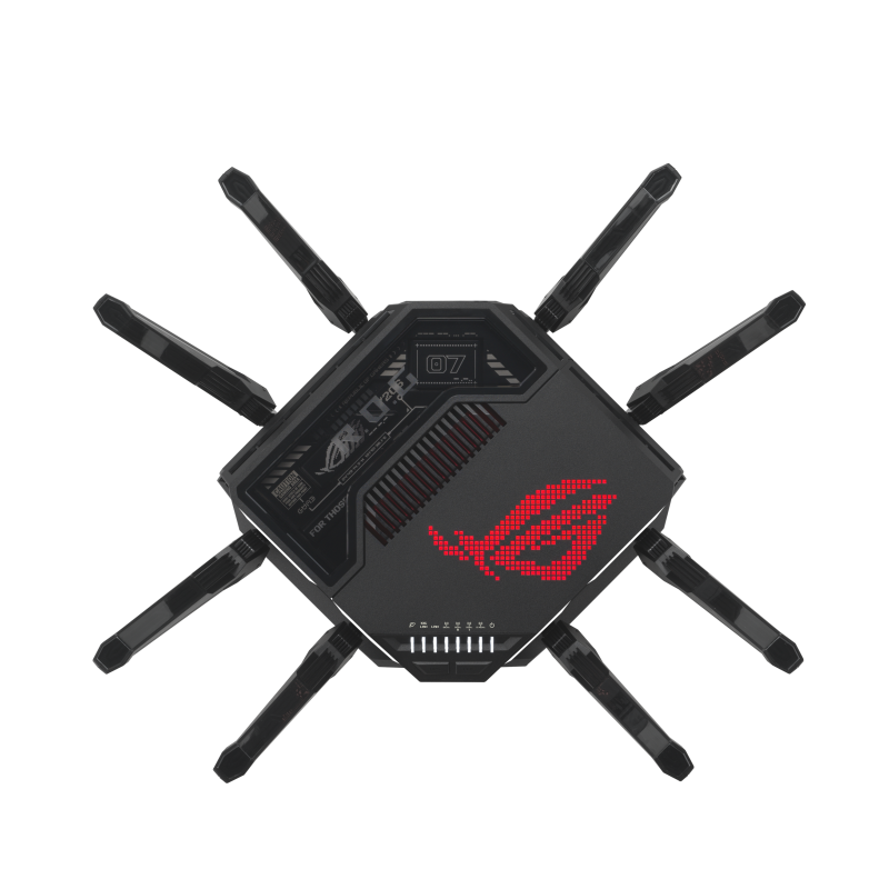 Router wireless ASUS 10Gigabit Rog Rapture GT-BE98 Quad-band WiFi 7 ...