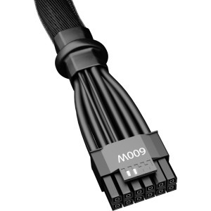Cablu componente be quiet! CPH-6610 2x 8-Pin PCIe - 1x 16-Pin PCIe 5.0 ...