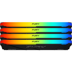 Memorie Kingston FURY Beast RGB 128GB DDR4 3600MHz CL18 Quad Channel ...