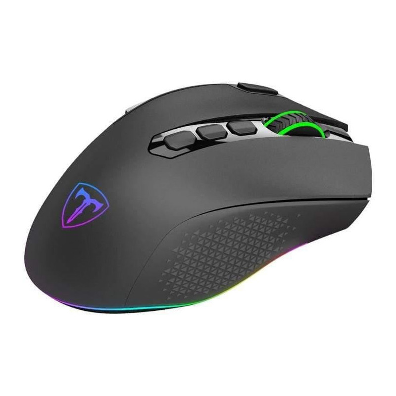 Mouse Gaming T-Dagger Dark Angel Pro Black Wireless - PC Garage