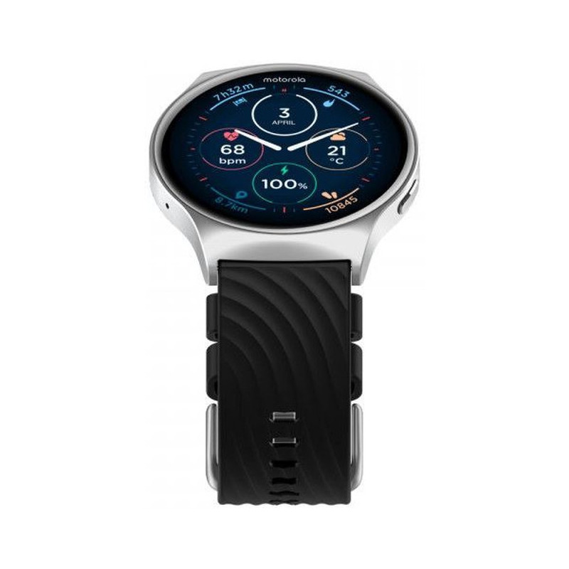 SmartWatch Motorola Moto Watch 120 Silver - PC Garage