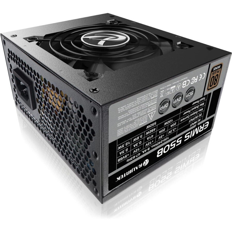 Sursa Raijintek Ermis SFX 550B, 80+ Bronze, 550W - PC Garage