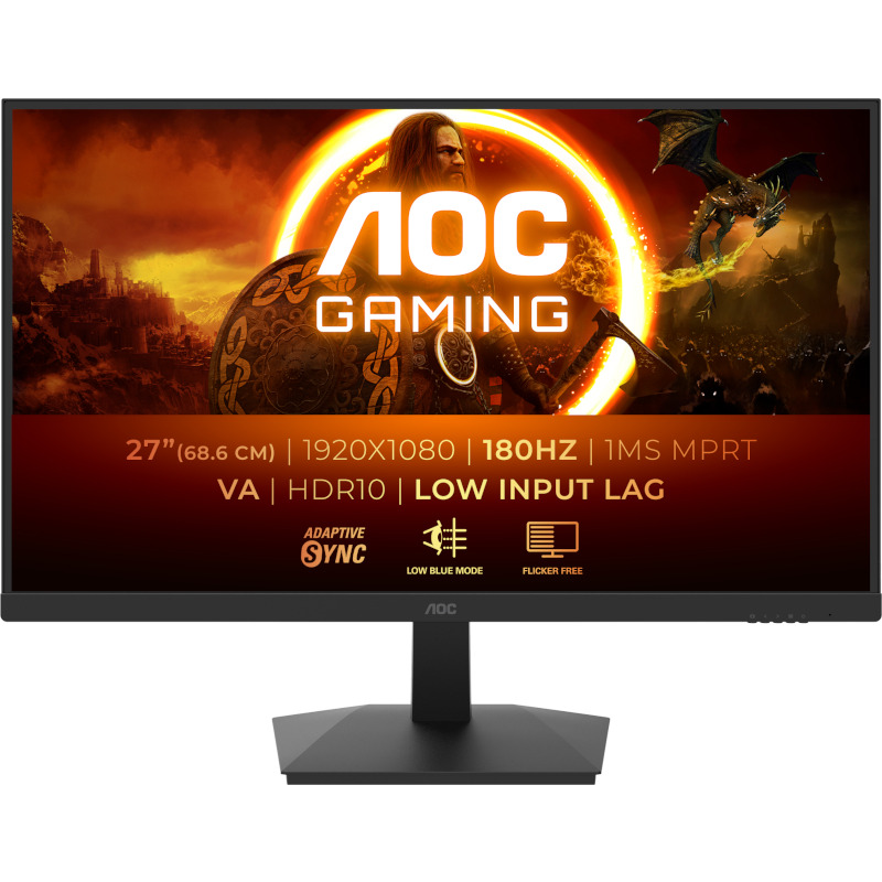 Monitor LED AOC Gaming 27G15N2 27 inch FHD VA 1 ms 180 Hz HDR - PC Garage