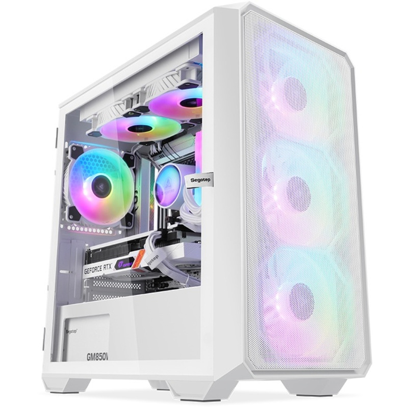 Carcasa Segotep Alpha White - PC Garage