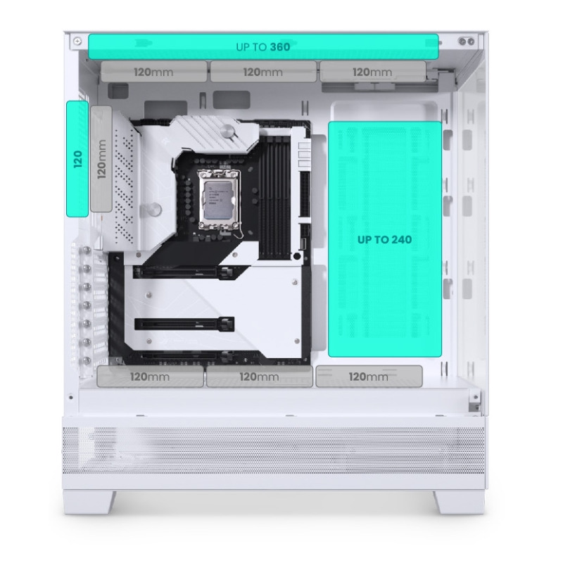 Carcasa Phanteks XT View White - PC Garage