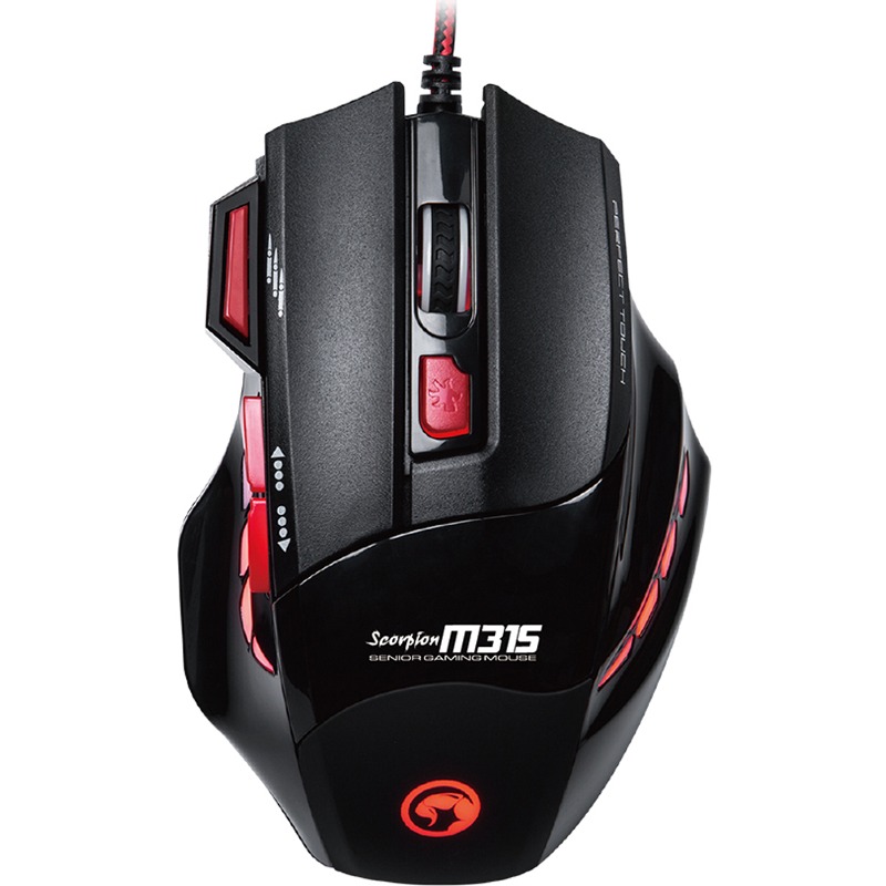 Mouse Gaming Marvo Scorpion Buthus M315 + Scorpion Revive G1 - PC Garage