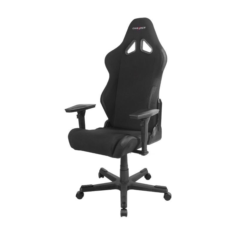 Scaun gaming DXRacer Racing, textil, negru - PC Garage