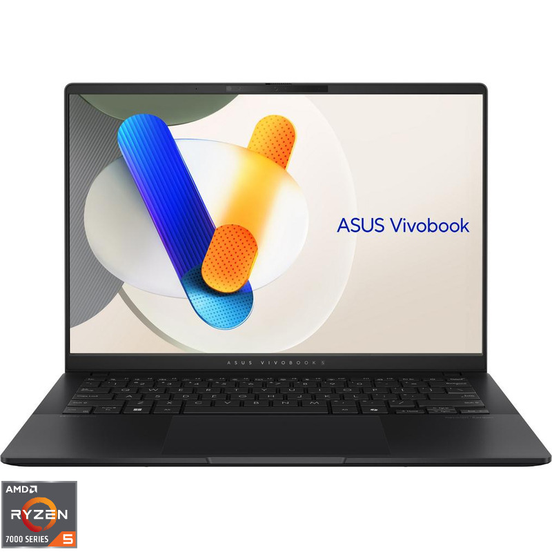 Laptop ASUS 14'' Vivobook S 14 OLED M5406NA, WUXGA, Procesor AMD Ryzen ...